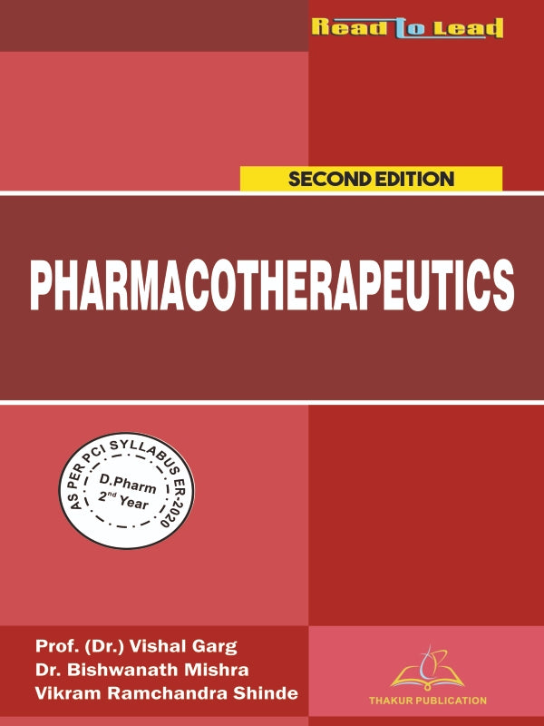 Pharmacotherapeutics Book D.Pharm 2nd Year – Thakur Publication